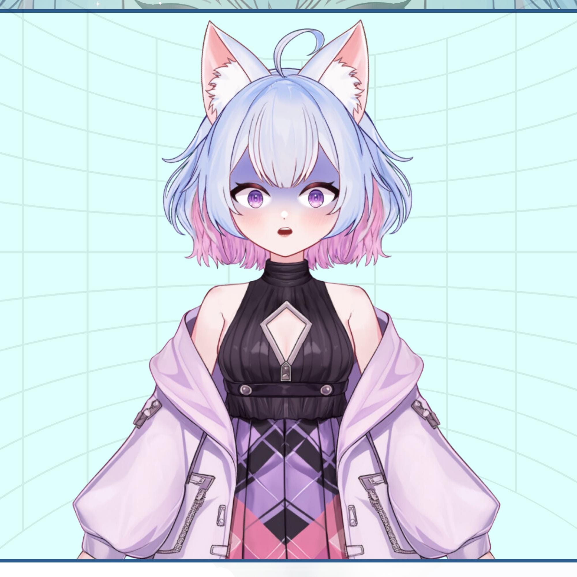 Vtuber premade, modelo vtuber gamer girl, download digital, streamer ...