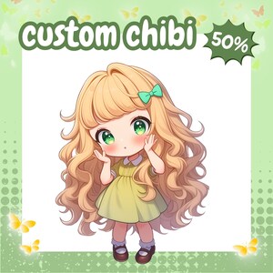 Chibi Character Chibi Custom Fan Art Cute Chibi Commissions Chibi ...