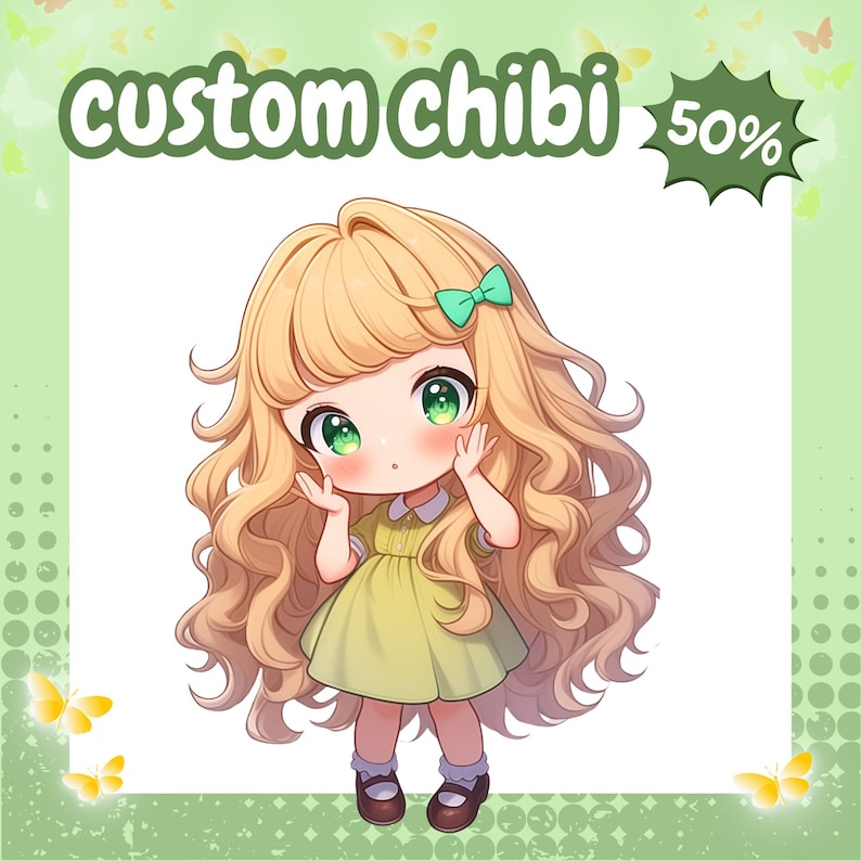Chibi Character Chibi Custom Fan Art Cute Chibi Commissions Chibi ...
