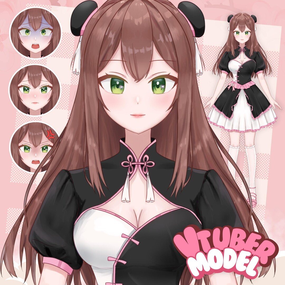 Custom Live2d Ctuber Model | Vtuber Character in Anime Style | Vtuber ...