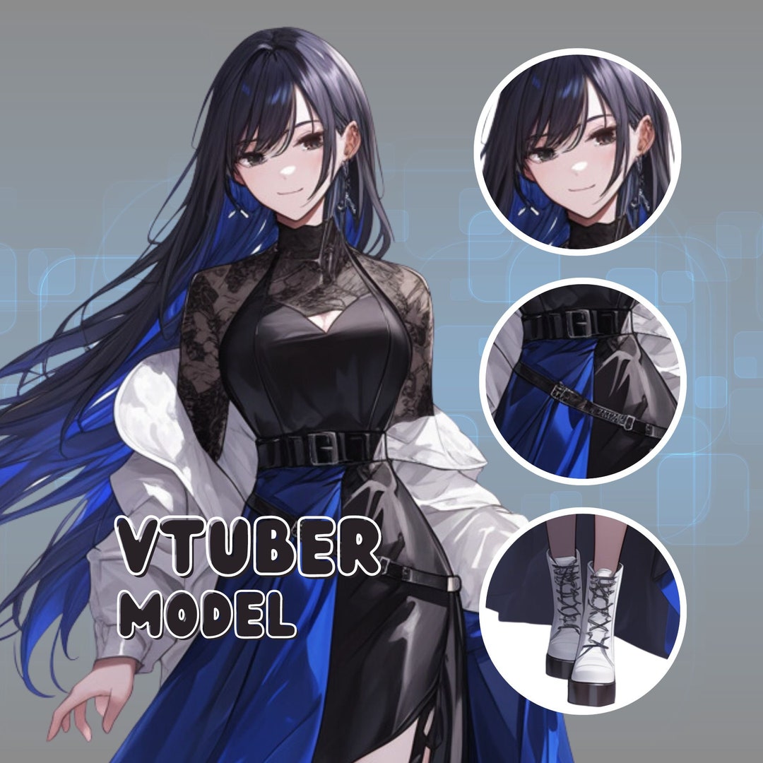 Live 2D Vtuber Model for Commercial Use Vtuber Assets Vtuber Model ...