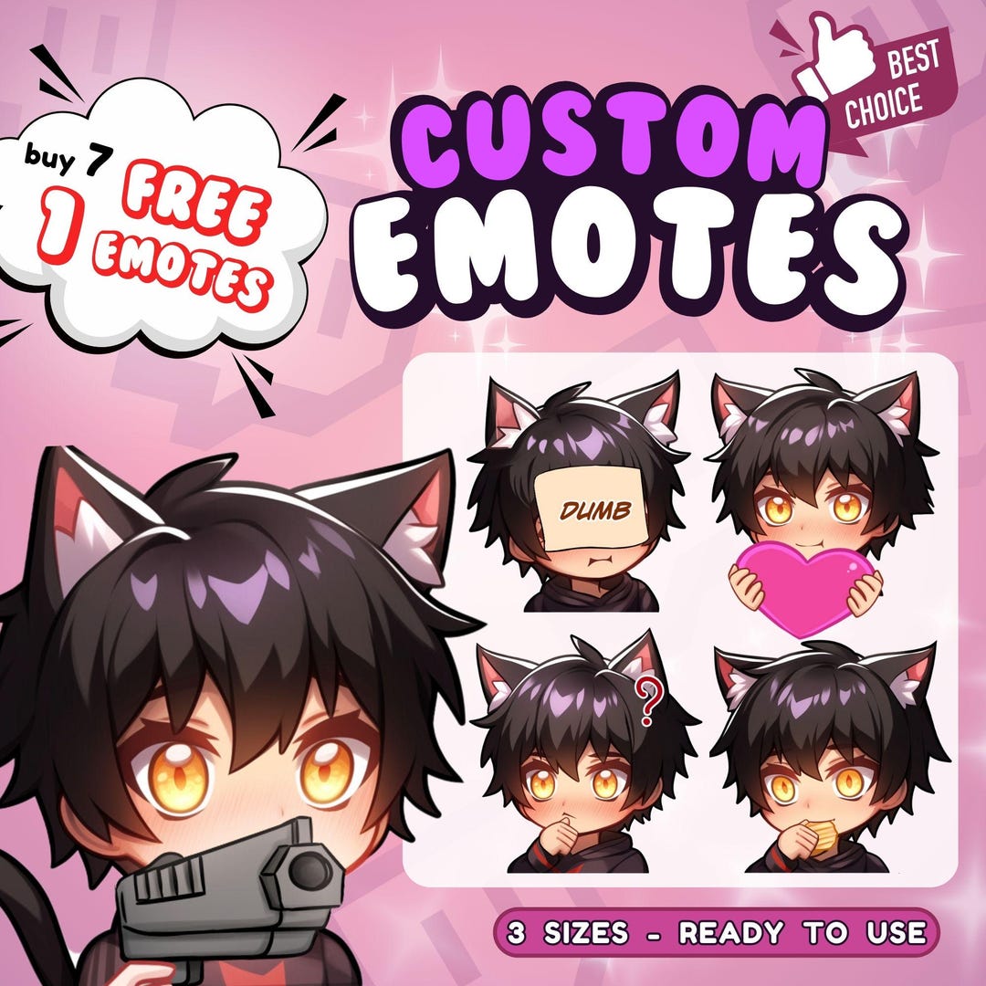 Twitch Emotes, Cute Twitch Emotes, Animated Emote, Discord Emotes, Kick ...