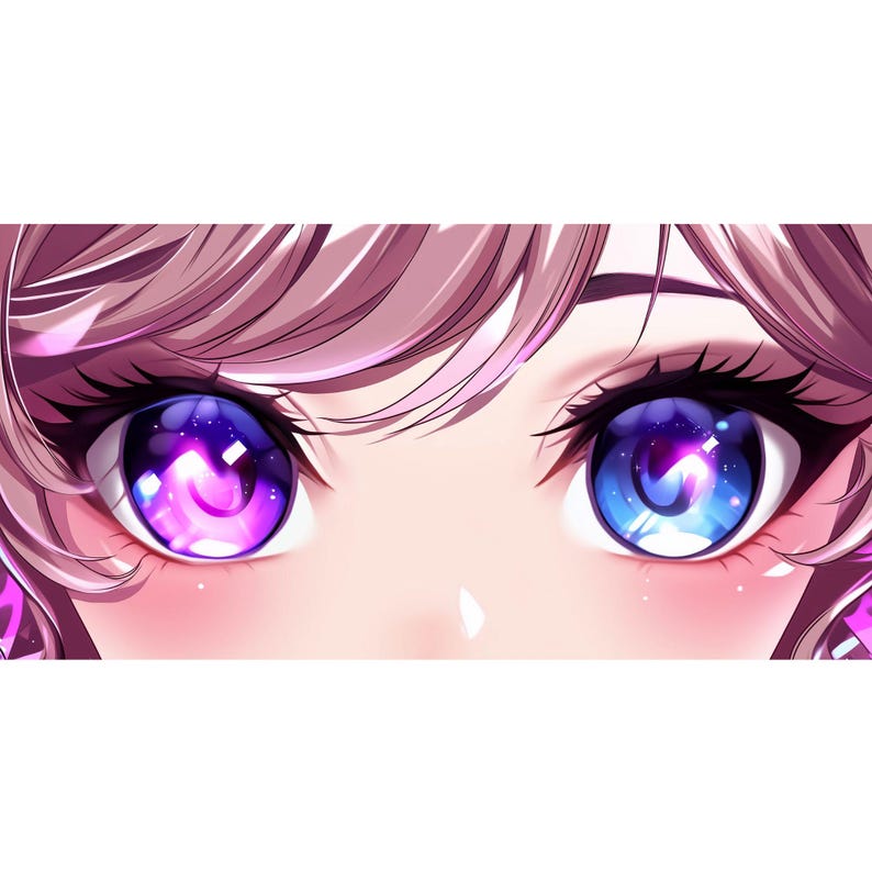 Custom Eyes Banner for Vtuber Model, Anime Commission Eye Banner, Eyes ...