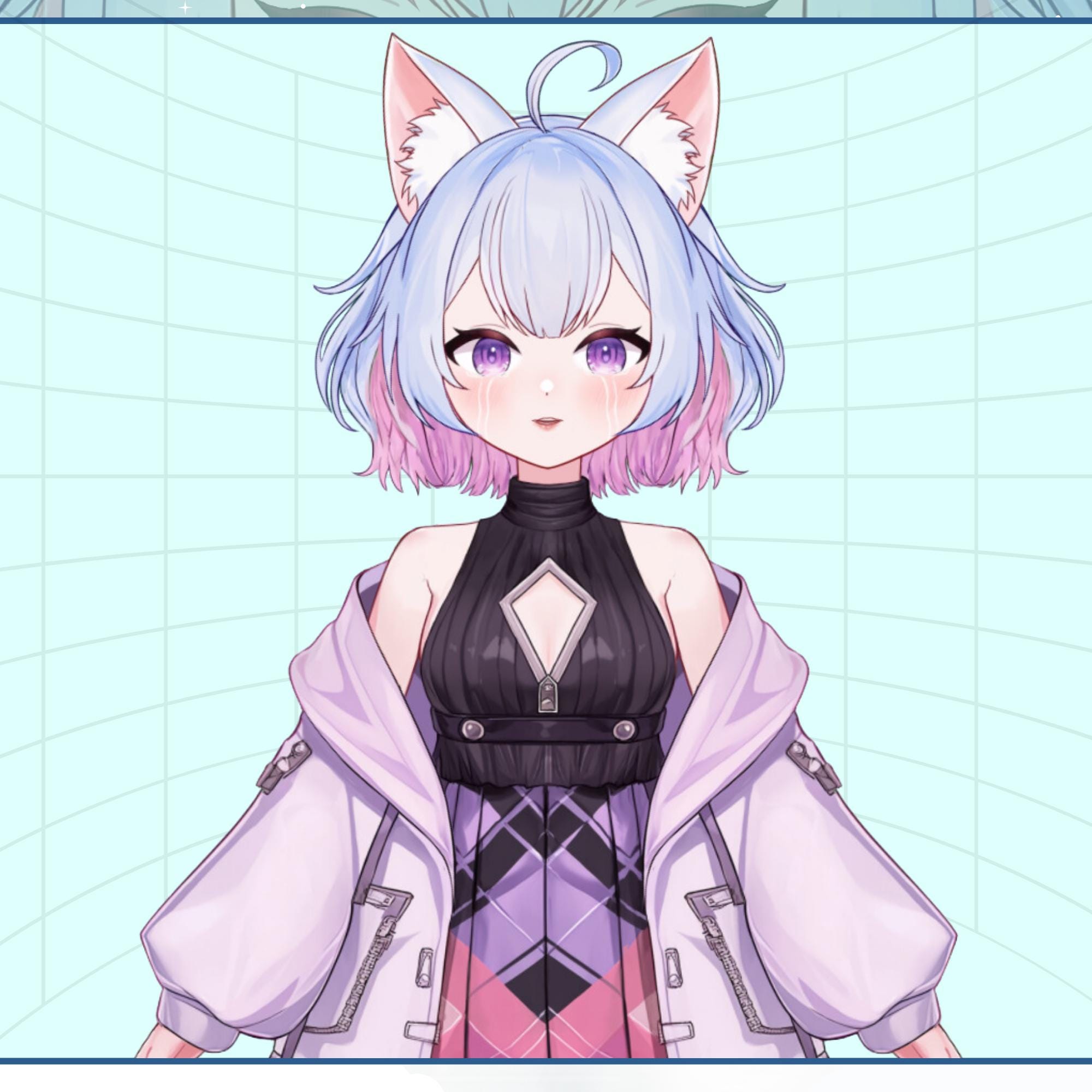 Vtuber premade, modelo vtuber gamer girl, download digital, streamer ...