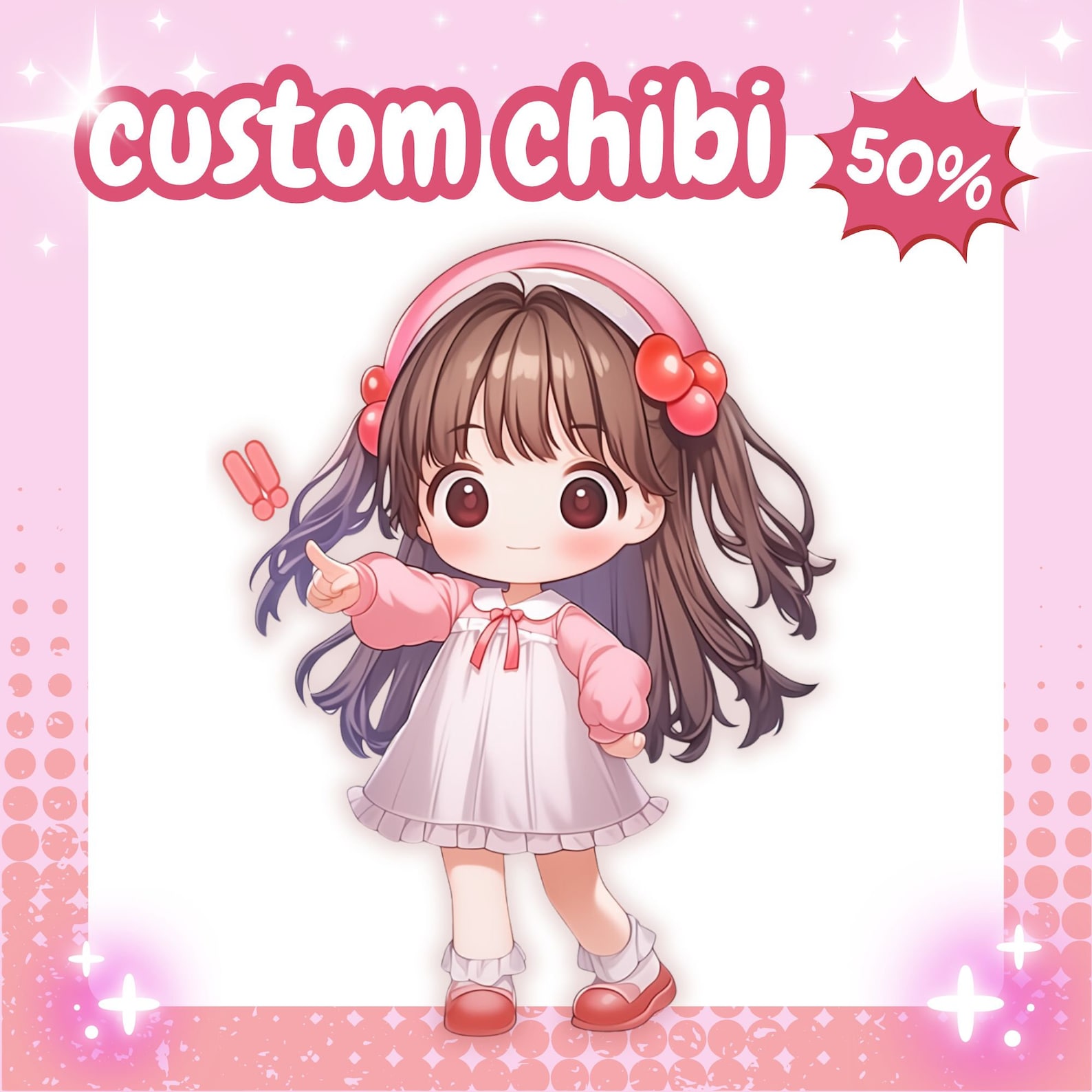 Chibi Character Chibi Custom Fan Art Cute Chibi Commissions Chibi ...