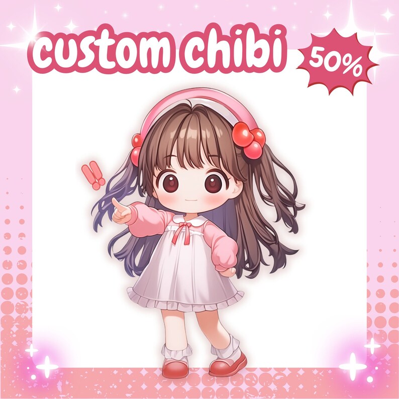 Chibi Character Chibi Custom Fan Art Cute Chibi Commissions Chibi ...