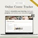 Online Course Planner | Notion Template | Track Progress, Manage ...
