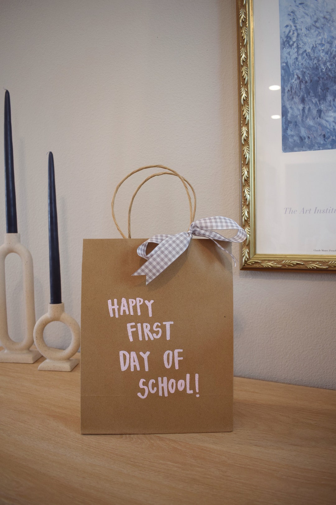 Happy First Day of School Gift Bag - Etsy