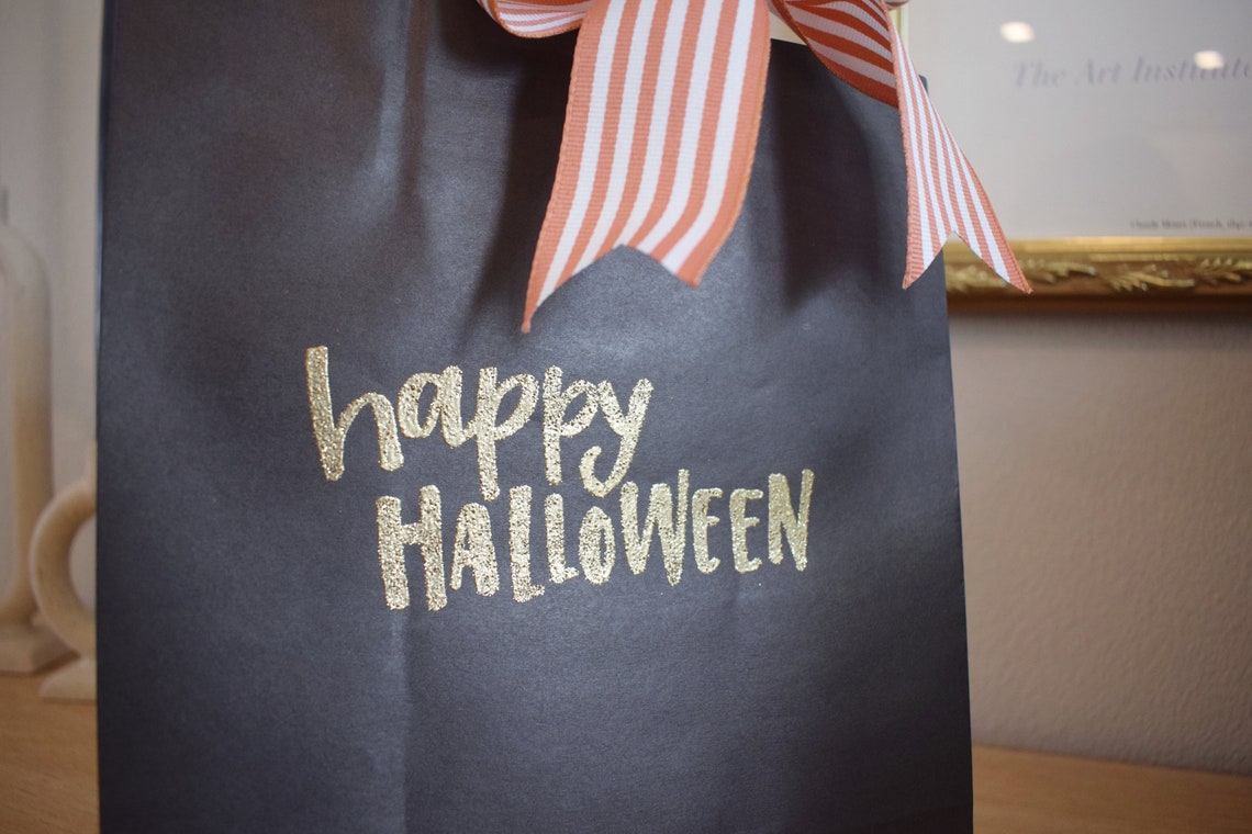 Happy Halloween Gift Bag - Etsy
