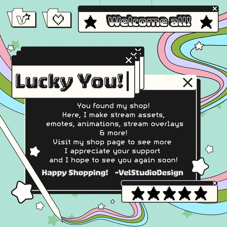 Cute Holiday Animated White & Black Spotted Dog Emote for Stream ...