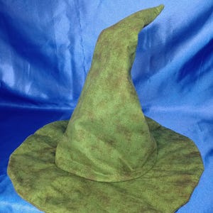 Forest Green Wizard / Witch / Ovate Hat - Etsy