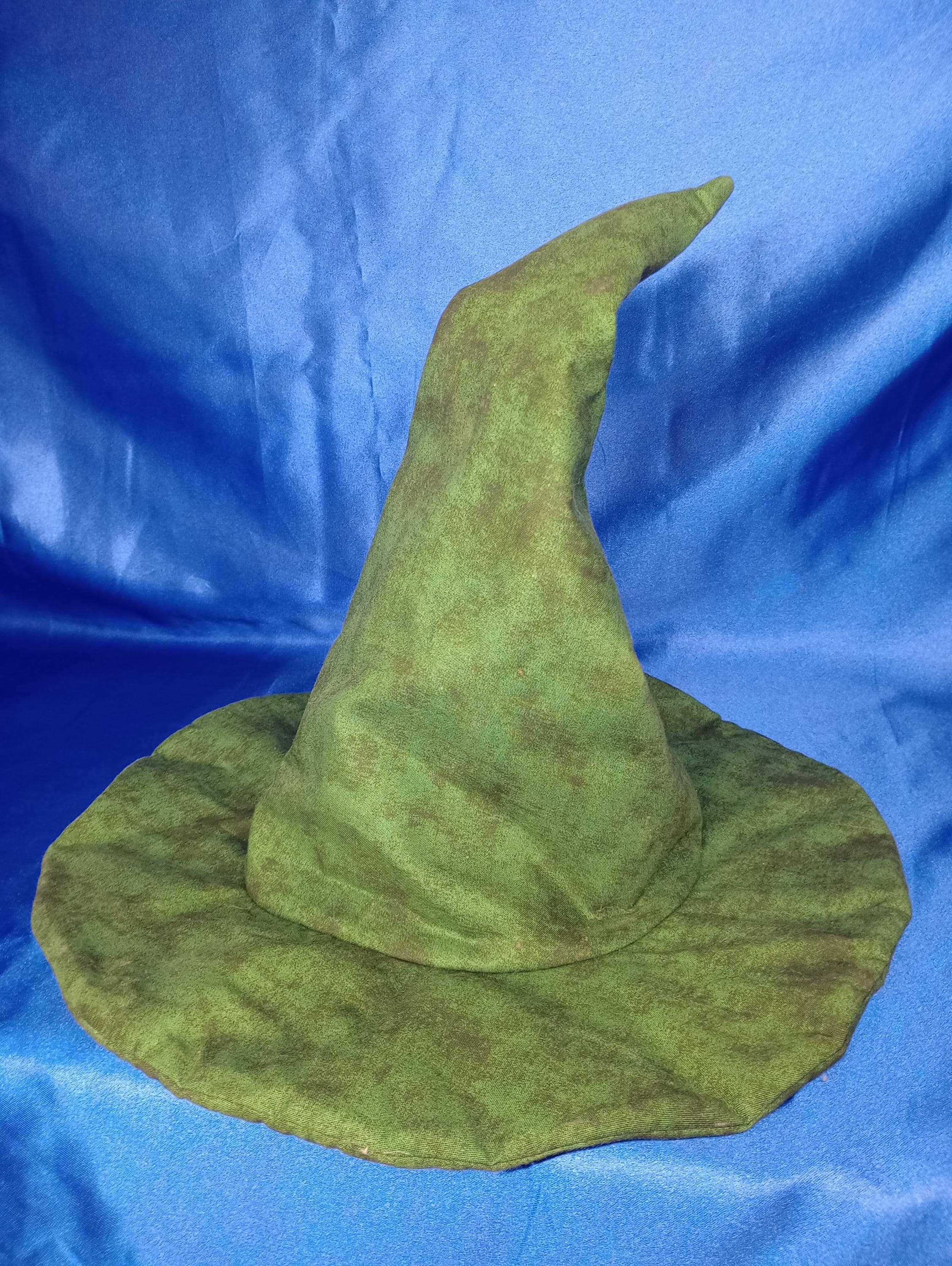 Forest Green Wizard / Witch / Ovate Hat - Etsy