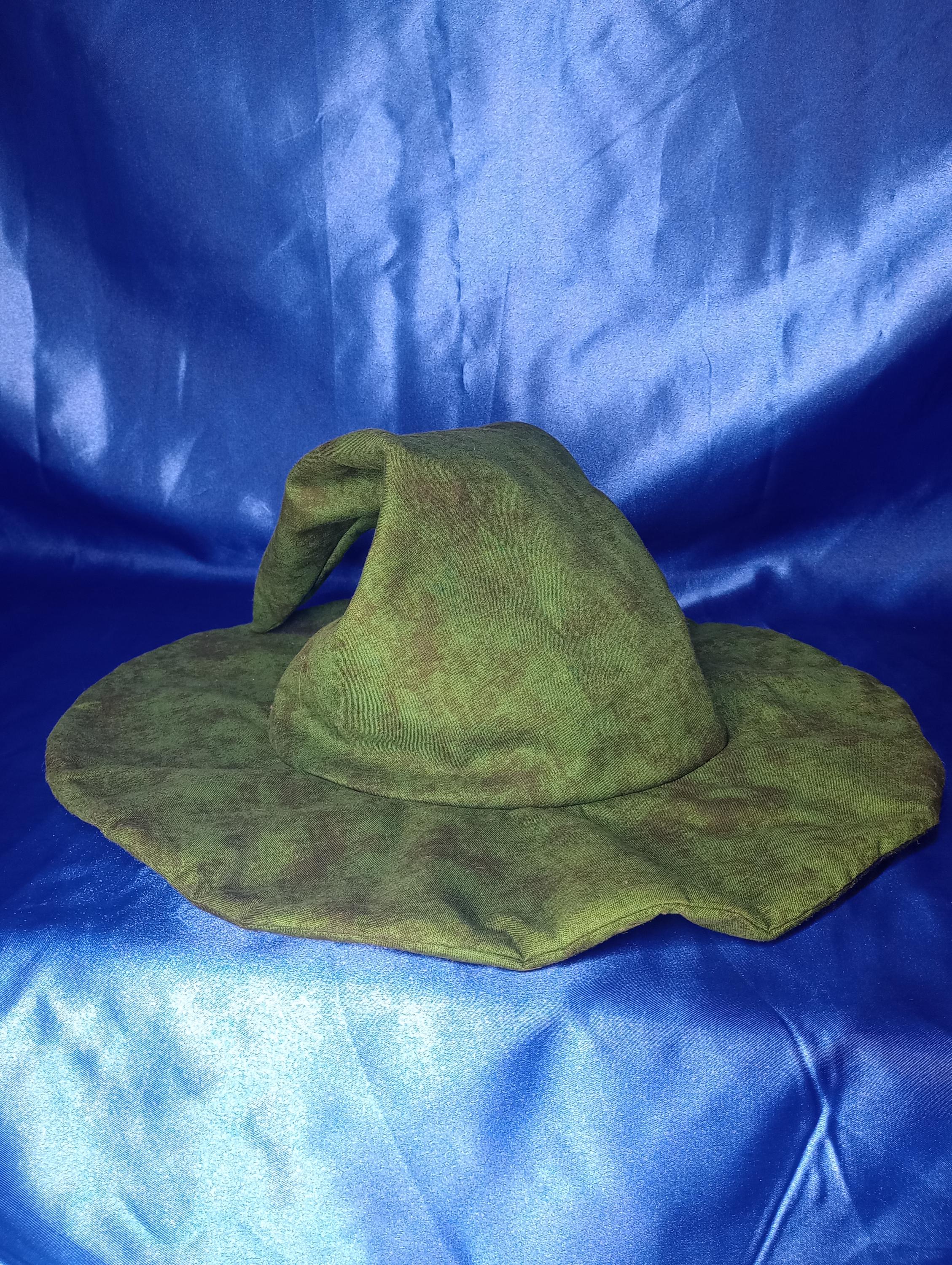 Forest Green Wizard / Witch / Ovate Hat - Etsy