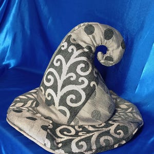 First of a Kind Spiral Capped Witch / Wizard Hat - Etsy
