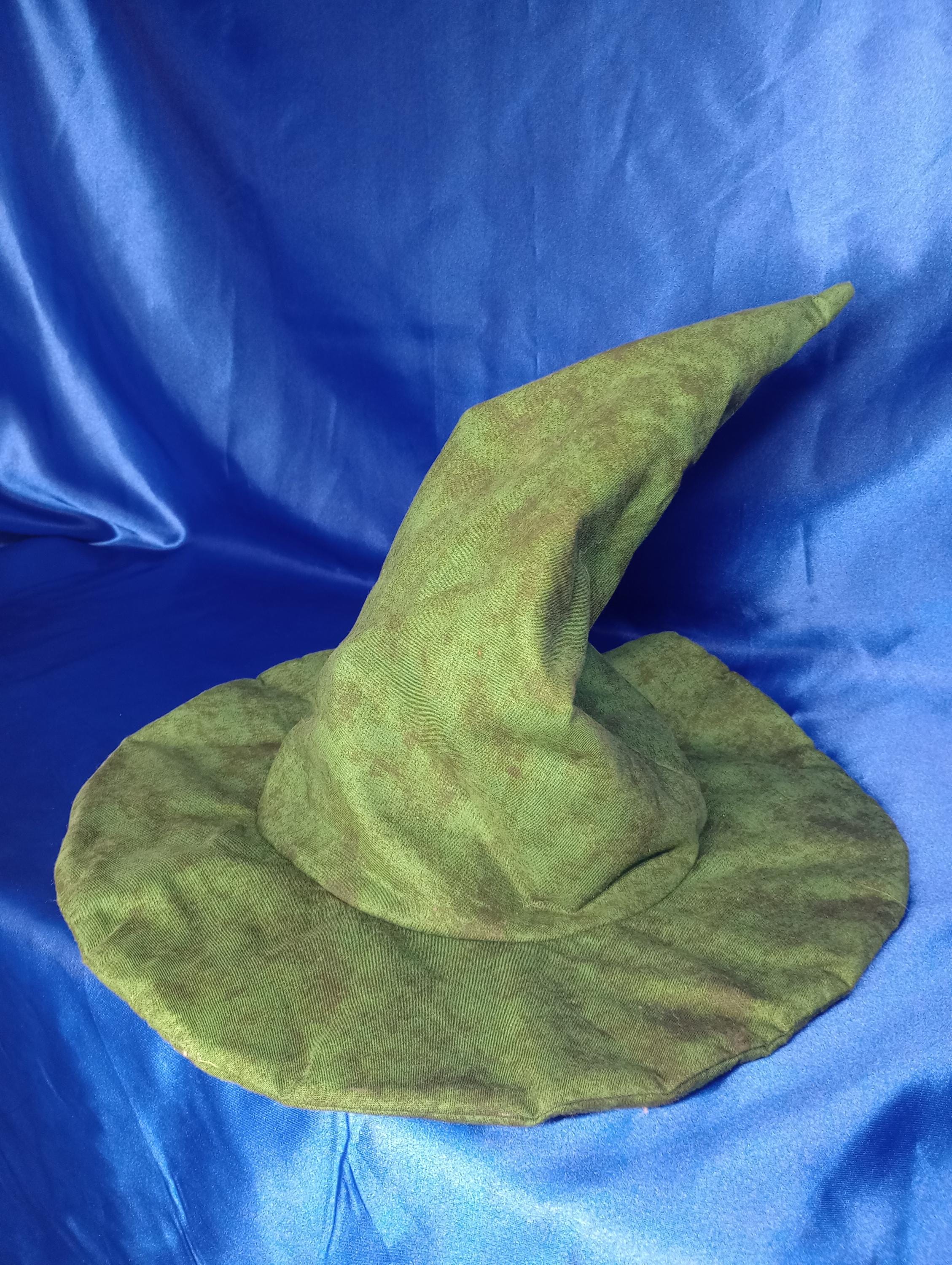 Forest Green Wizard / Witch / Ovate Hat - Etsy