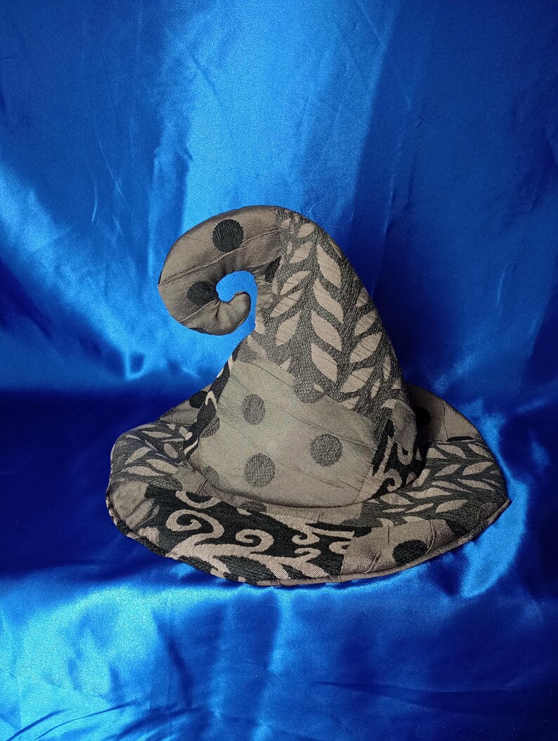 First of a Kind Spiral Capped Witch / Wizard Hat - Etsy