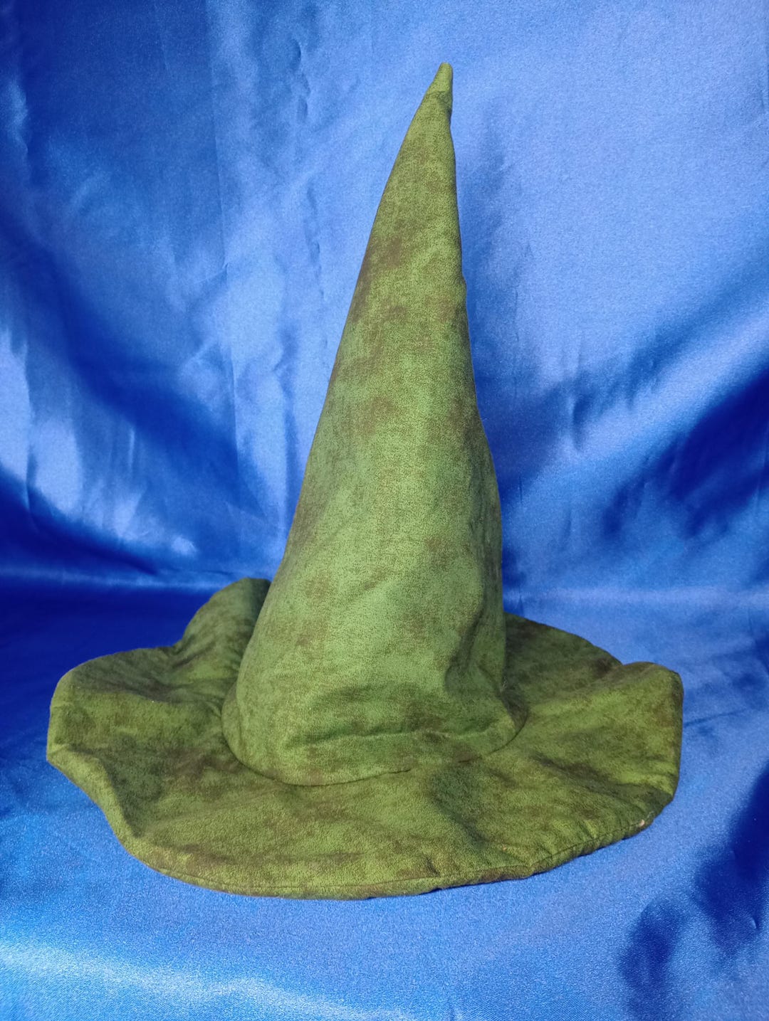 Forest Green Wizard / Witch / Ovate Hat - Etsy