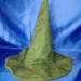 Forest Green Wizard / Witch / Ovate Hat - Etsy