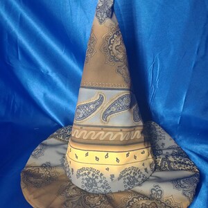 Paisley Witch / Wizard Hat - Etsy