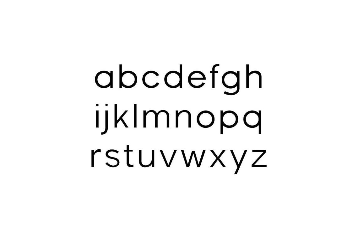 Maxima Nouva Modern Sans Serif Font Family - Etsy