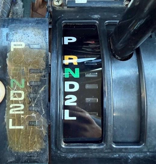3rd Gen 4runner Gear Shift Indicator for 2wd. - Etsy