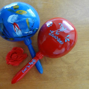 Maracas Custom 50 Pieces That Say mexico With Your Names for Your ...
