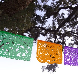 All Occasion Tissue Paper Papel Picado Banners Fiesta Birthday Banner ...
