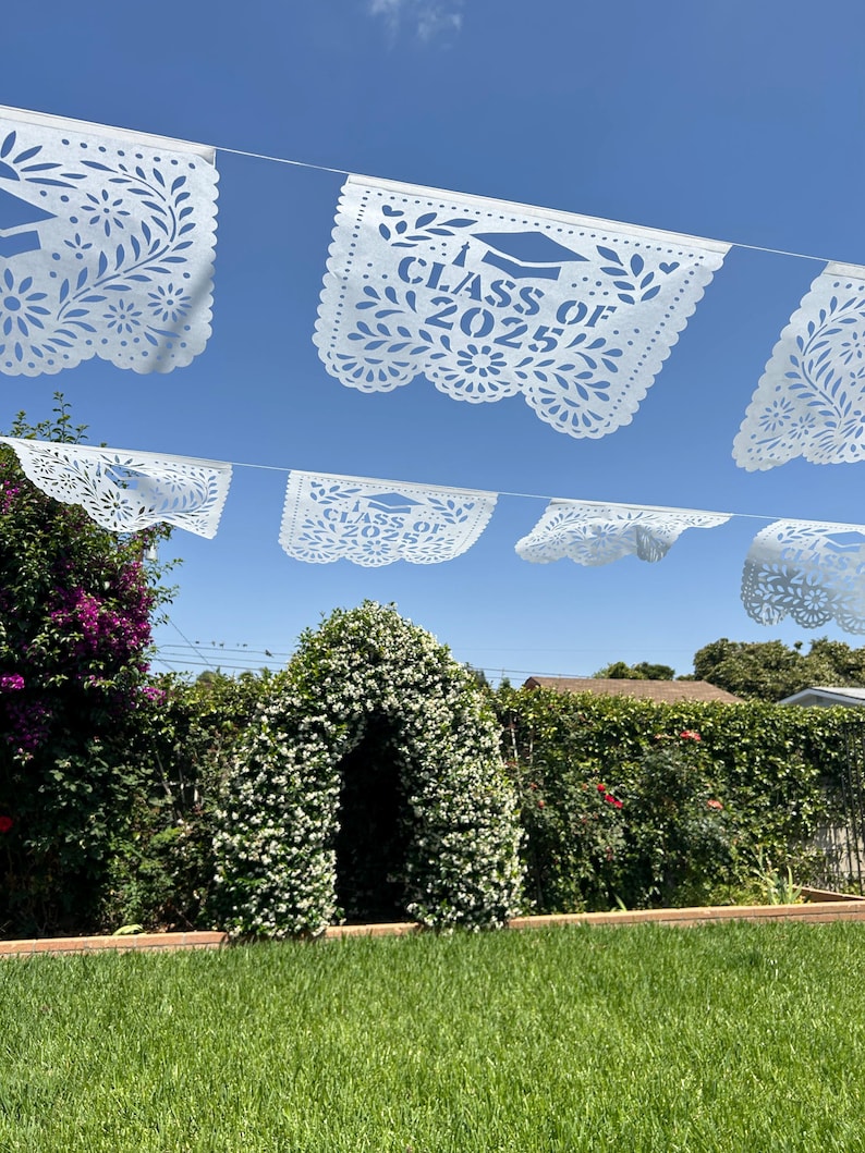 Class of 2026 Graduation Party Decor Papel Picado Garland Congrats ...