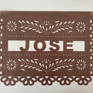 Cowboy Vaquero Charro Papel Picado Banners Personalized Birthday Fiesta ...