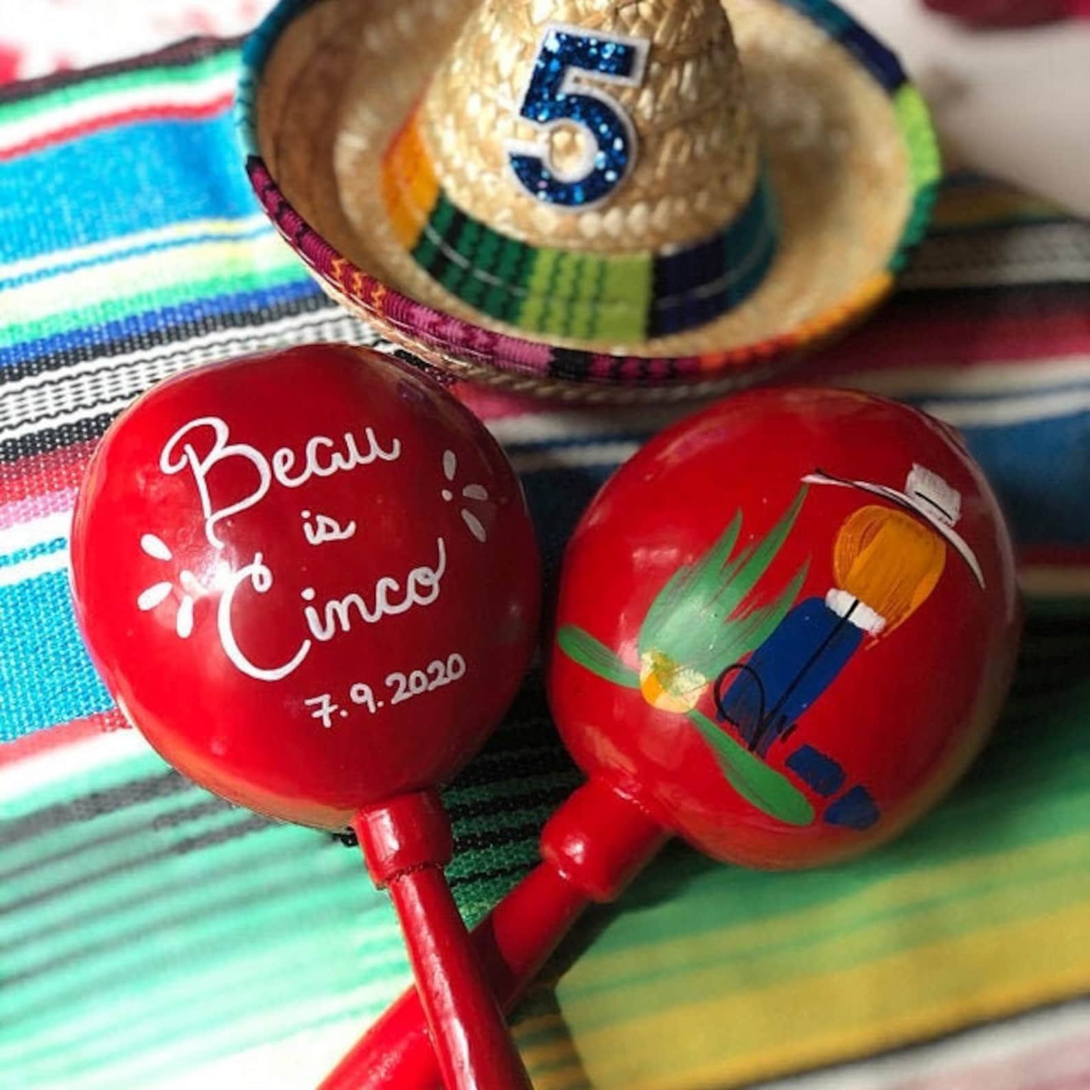 Maracas CUSTOM PERSONALIZED Traditional by the Piece Not - Etsy