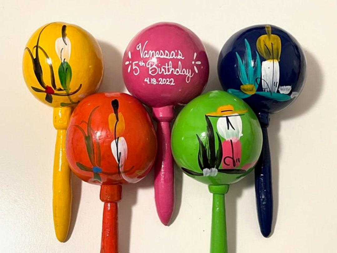 Maracas CUSTOM PERSONALIZED Traditional (by the Piece, Not Pair ...
