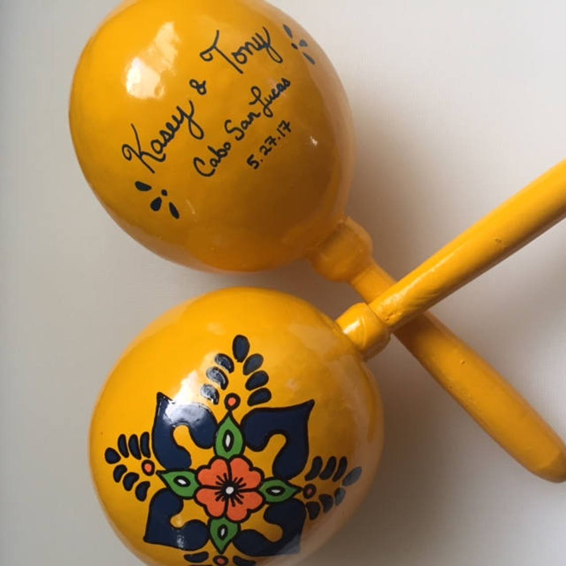 Maracas 7 maracas Fiesta Wedding Personalized Maracas | Etsy