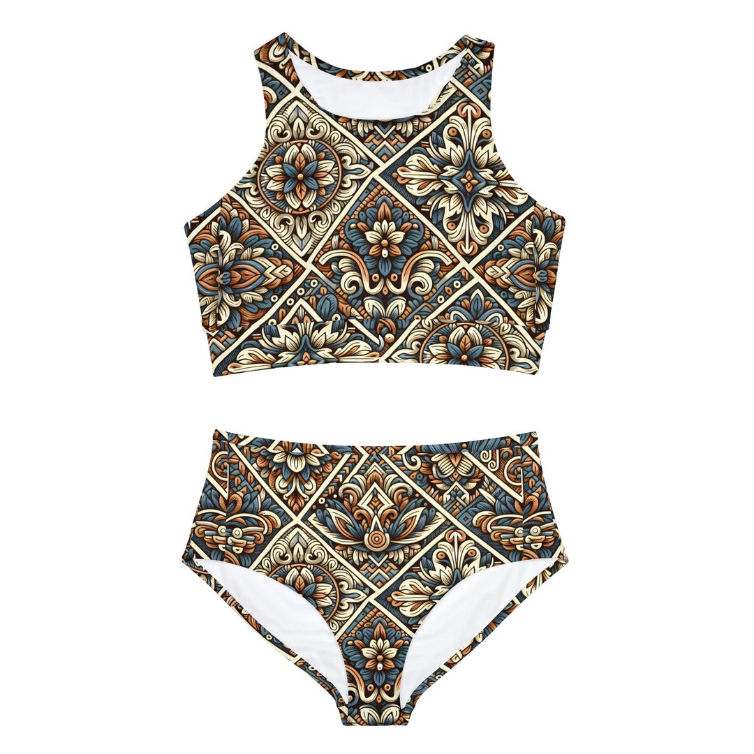 Gothic Sporty Bikini Set - Etsy