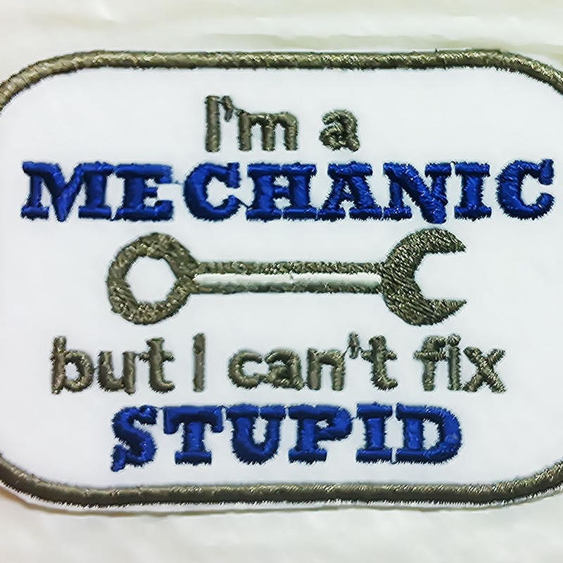 I Fix Stupid Patch - Etsy
