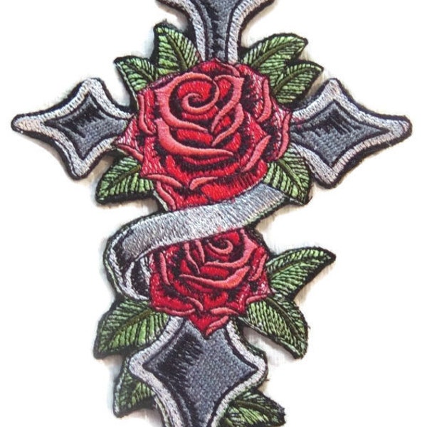 Rose Patch Iron On - Etsy