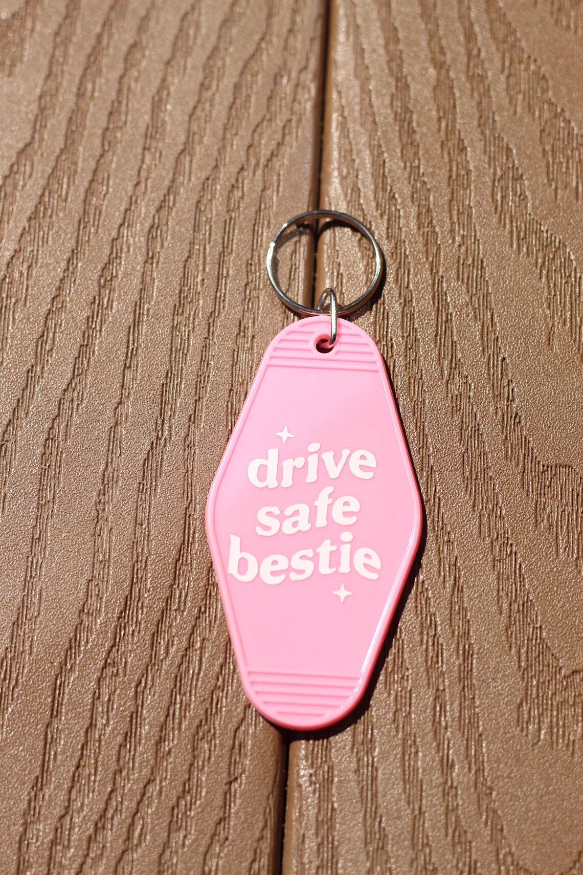Drive Safe Bestie Keychain - Etsy