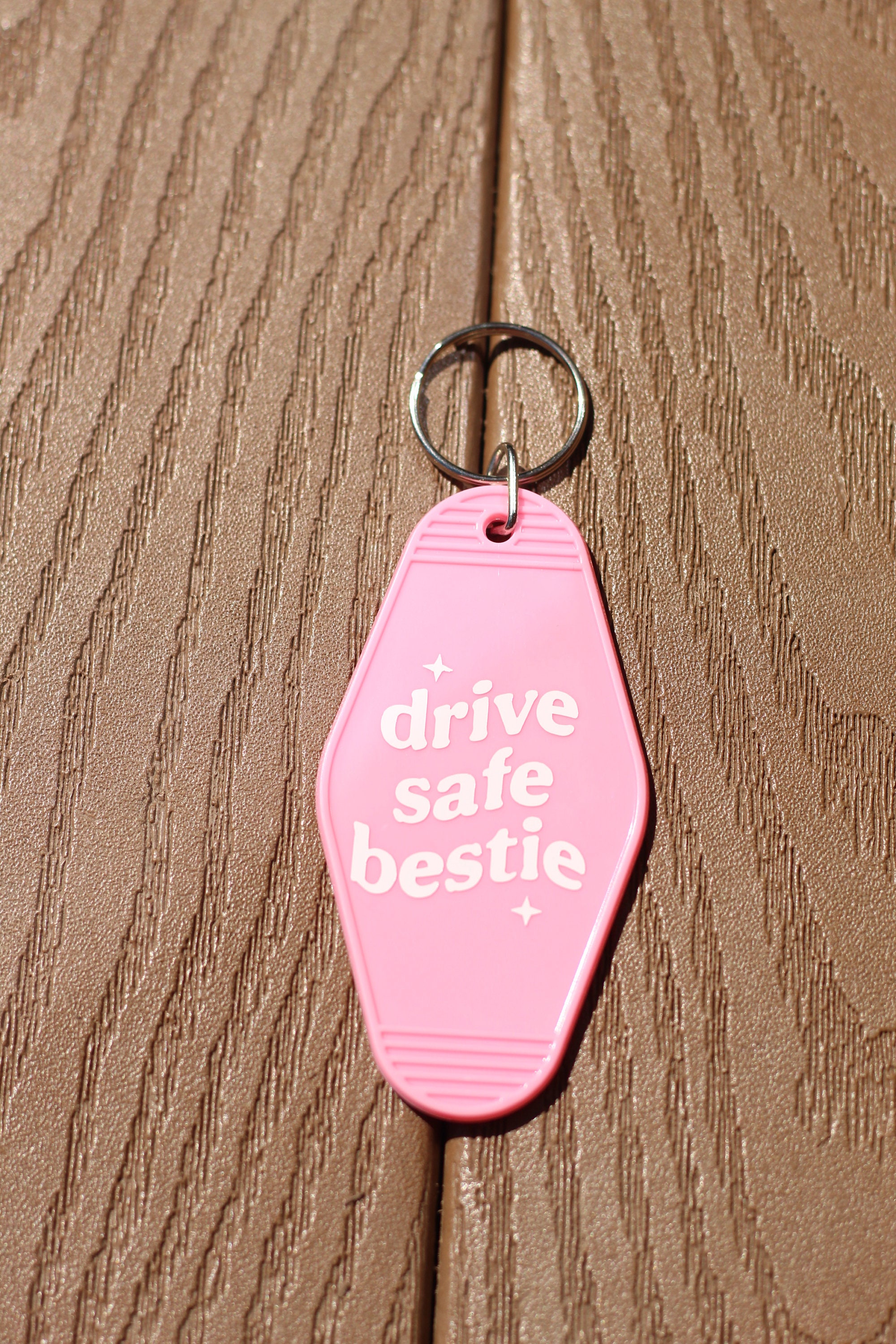 Drive Safe Bestie Keychain - Etsy