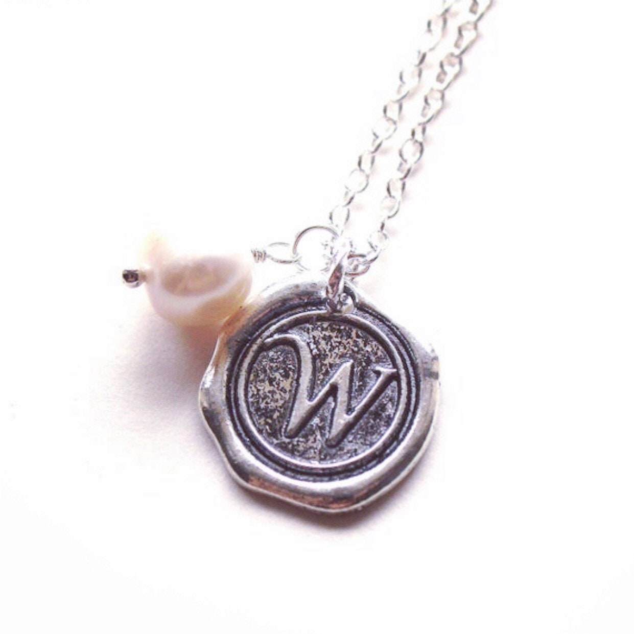Alphabet Personalized Initial Letter W and Gemstone Charm - Etsy Australia