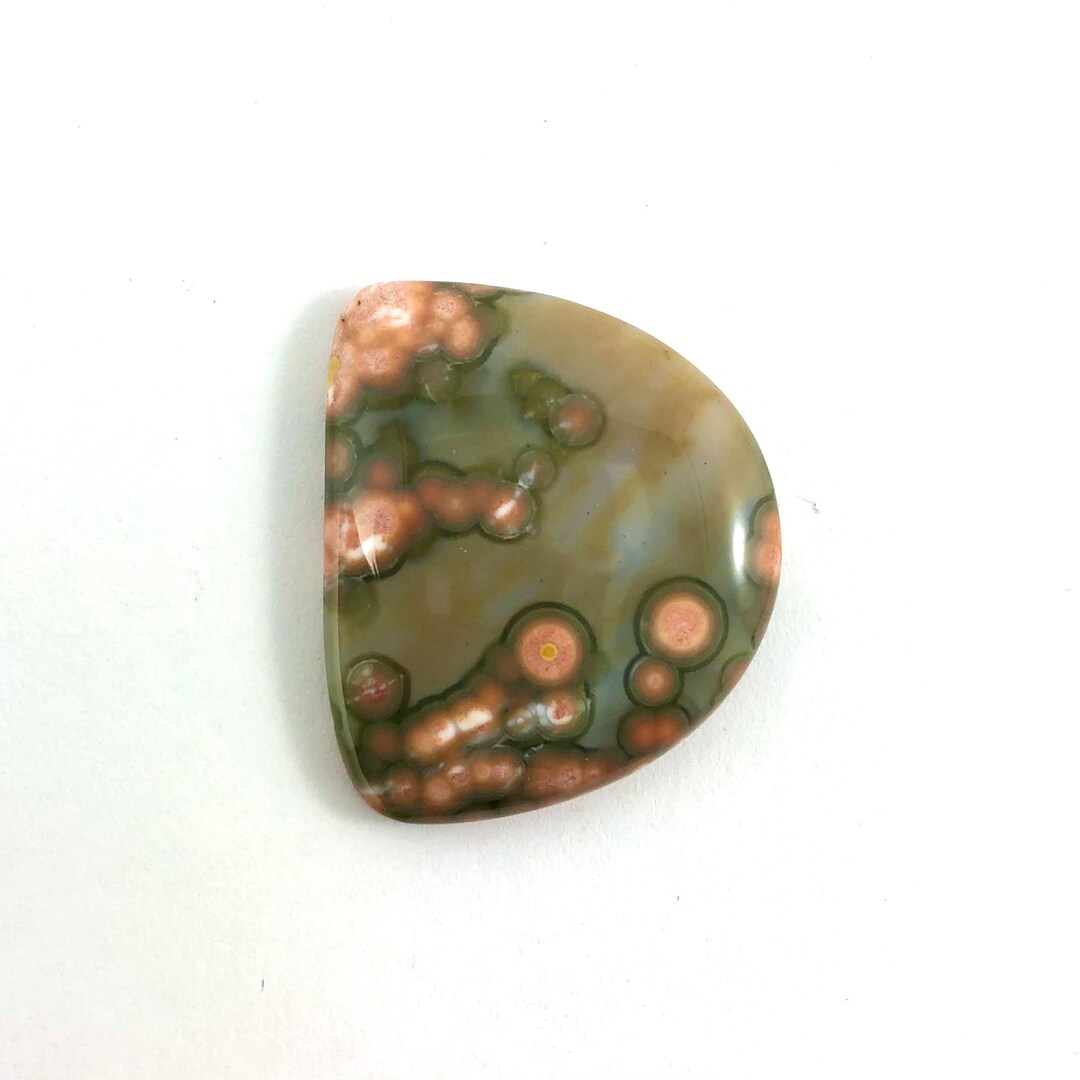Ocean Jasper 31.90 Carat Fancy Cut Cabochon Loose Gemstone - Etsy