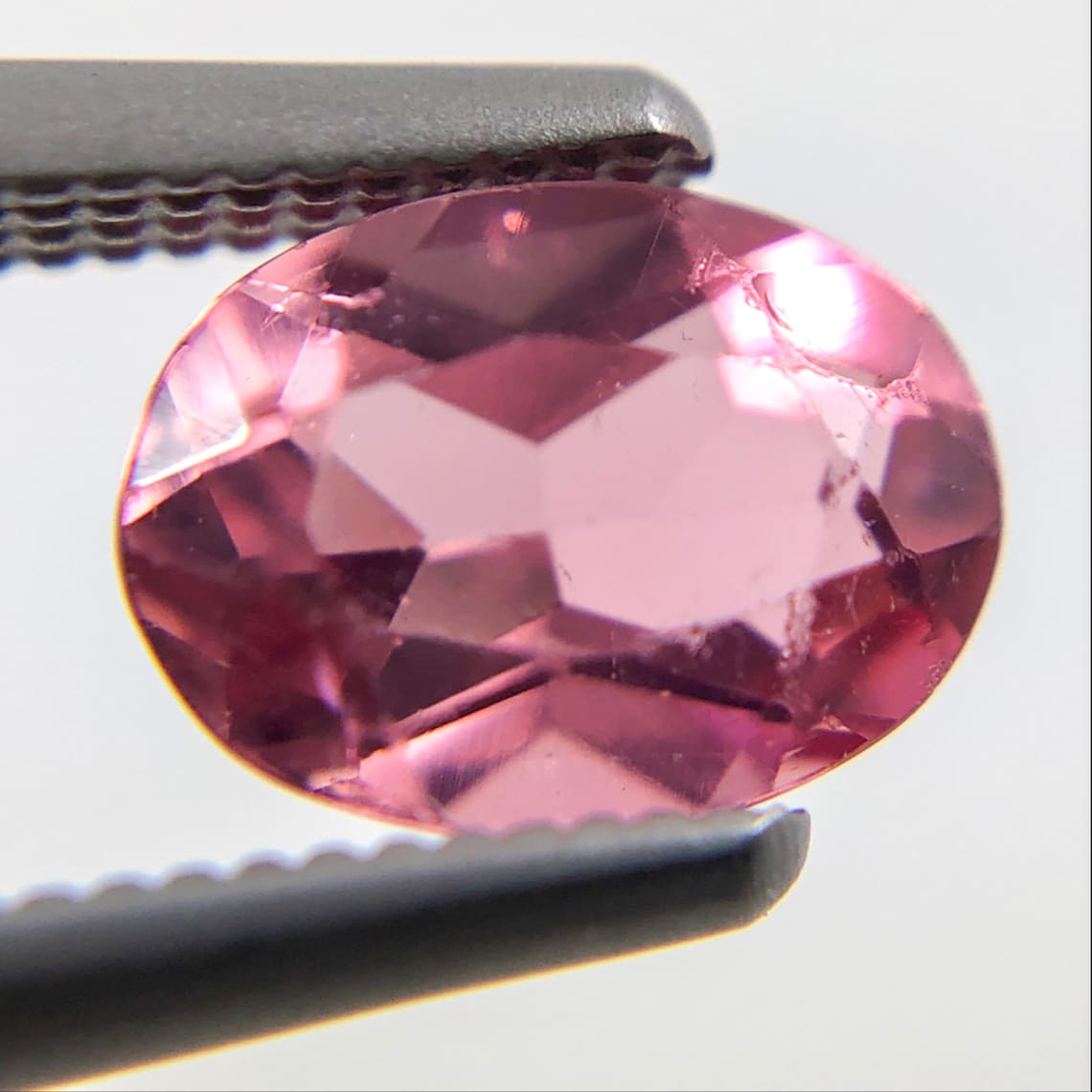 Pink Imperial Topaz oval cut 0.90 carat loose gemstone | Etsy