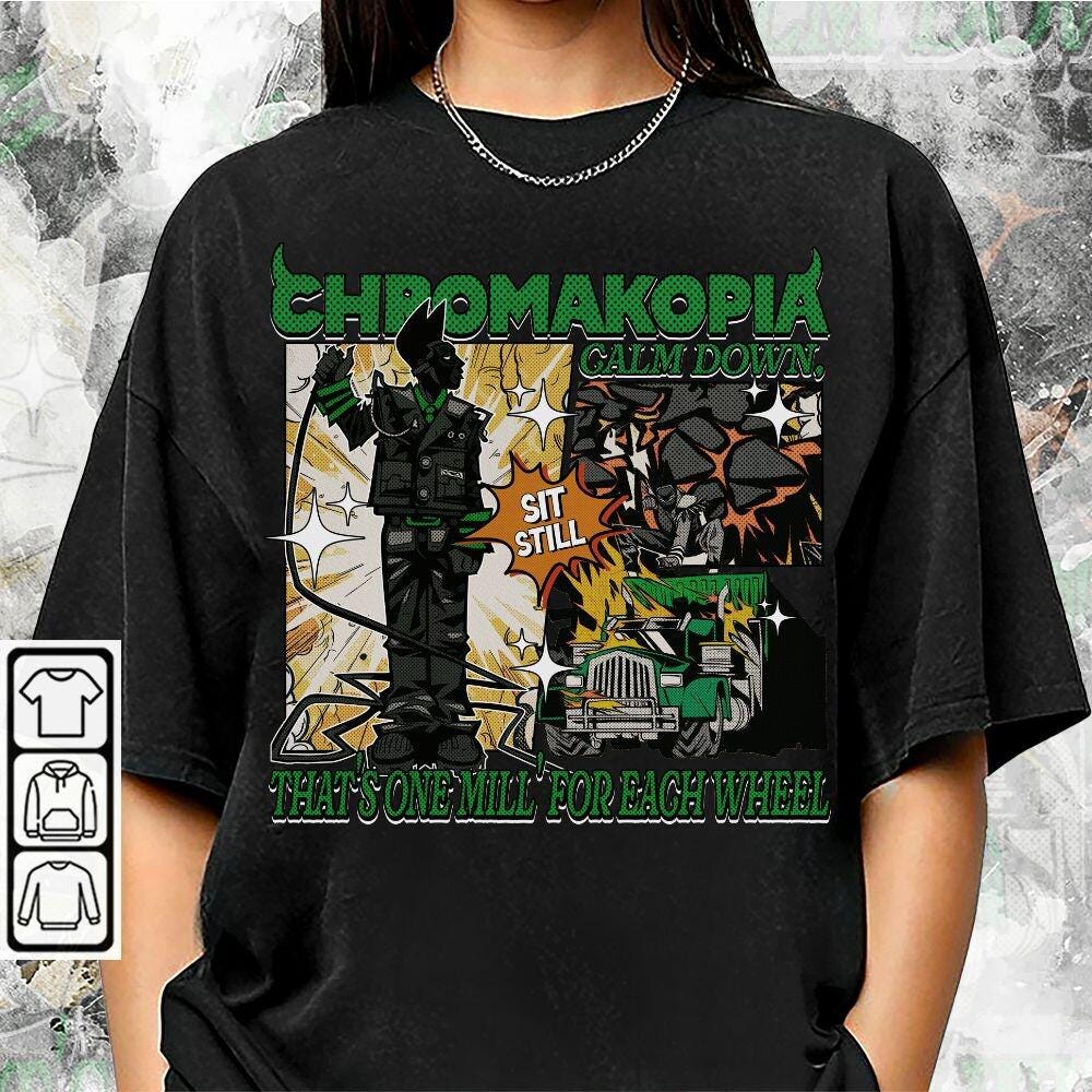 Chromakopia Shirt, Calm Down Sit Still, Retro Comic Rap Hiphop, Music ...