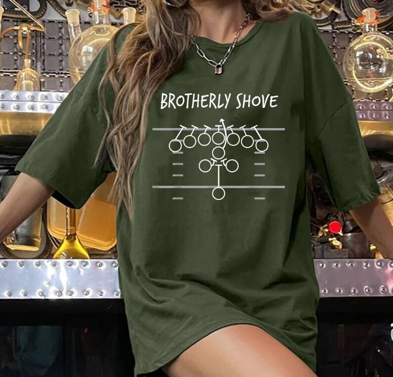 Brotherly Shove Shirt Eagles Football Shirt Philadelphia - Etsy