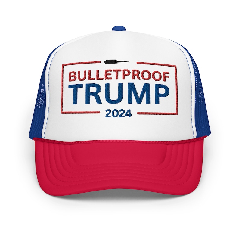 Bulletproof Trump 2024 Trucker Hat - Etsy