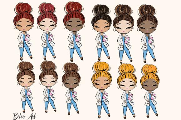 Nurses and Doctors Medical Clipart, Medical Clipart Digital Stickers ...