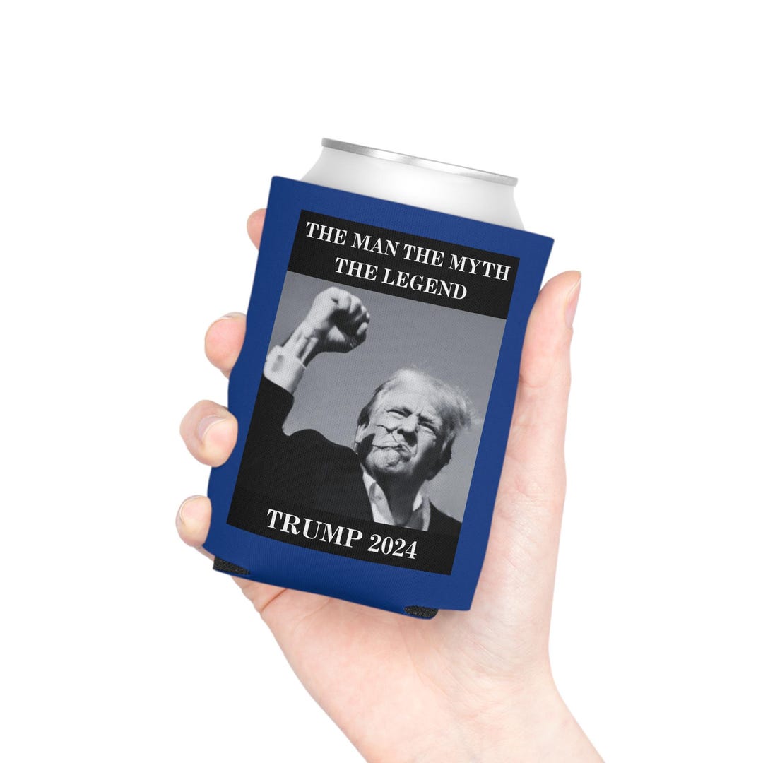 Trump the Man the Myth the Legend 2024, Can Cooler Coozie, Trump Vance ...