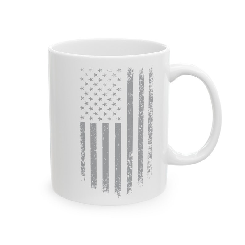 Distressed USA Flag Mug 11oz 15 Oz Coffee Tea 1776 America Americana ...