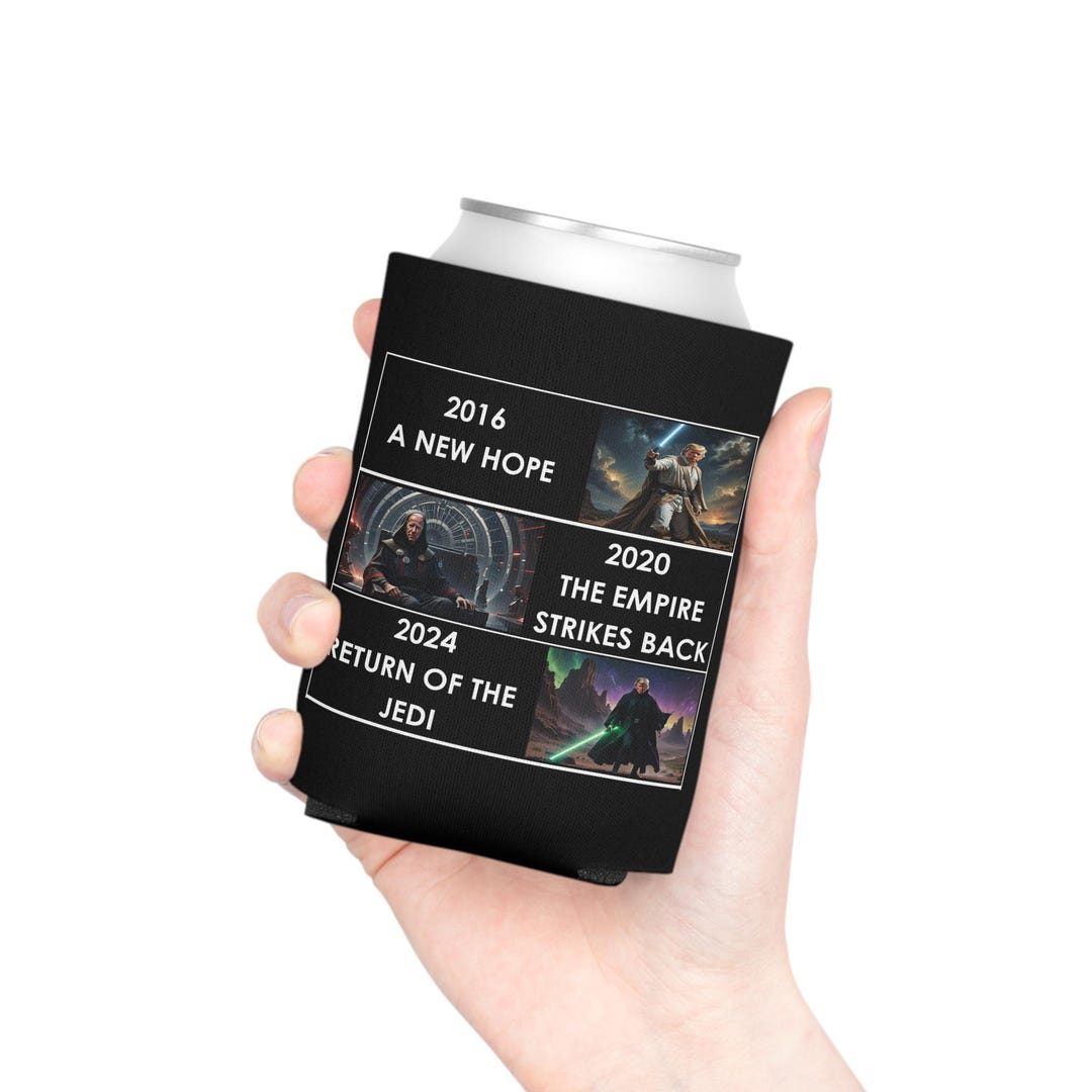 Trump Return of the Jedi Can Cooler Coozie, Trump Victory, Trump Wins ...