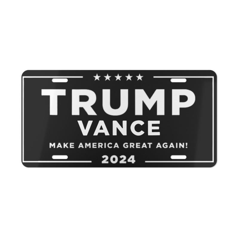 Trump 2024 License Plates - Etsy