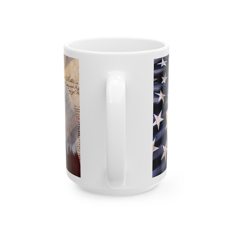 We the People Mug 11oz 15 Oz Coffee USA America Constitution Patriot ...
