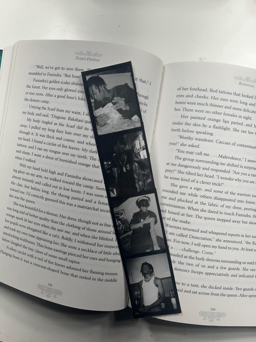 Cash Carti Laminated Bookmark Photo Strip - Etsy